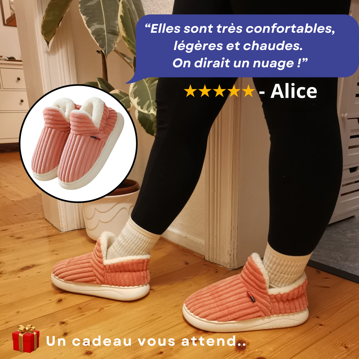 Pantoufles d'Hiver unisexes Ultra-douces - Doucefly – pantoufly